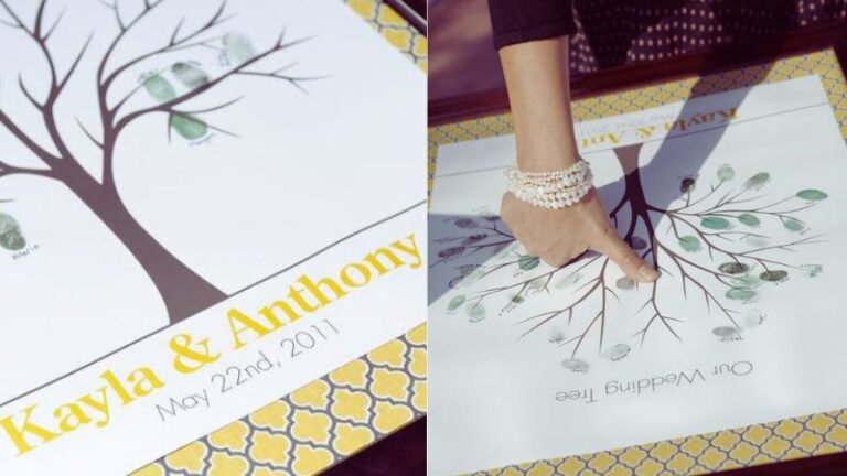 12 Creative Memory Table Ideas for Your Wedding Reception - Ruby & The Wolf